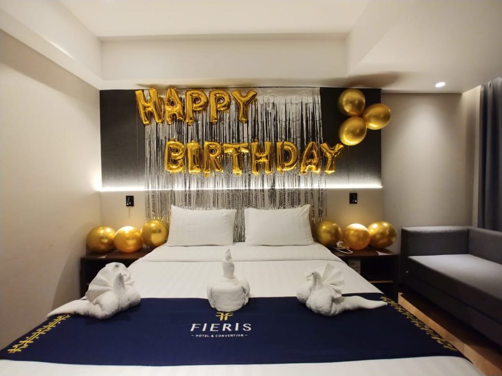Birthday setup at Fieris Hotel – Official Site of Fieris Hotels Rawamangun